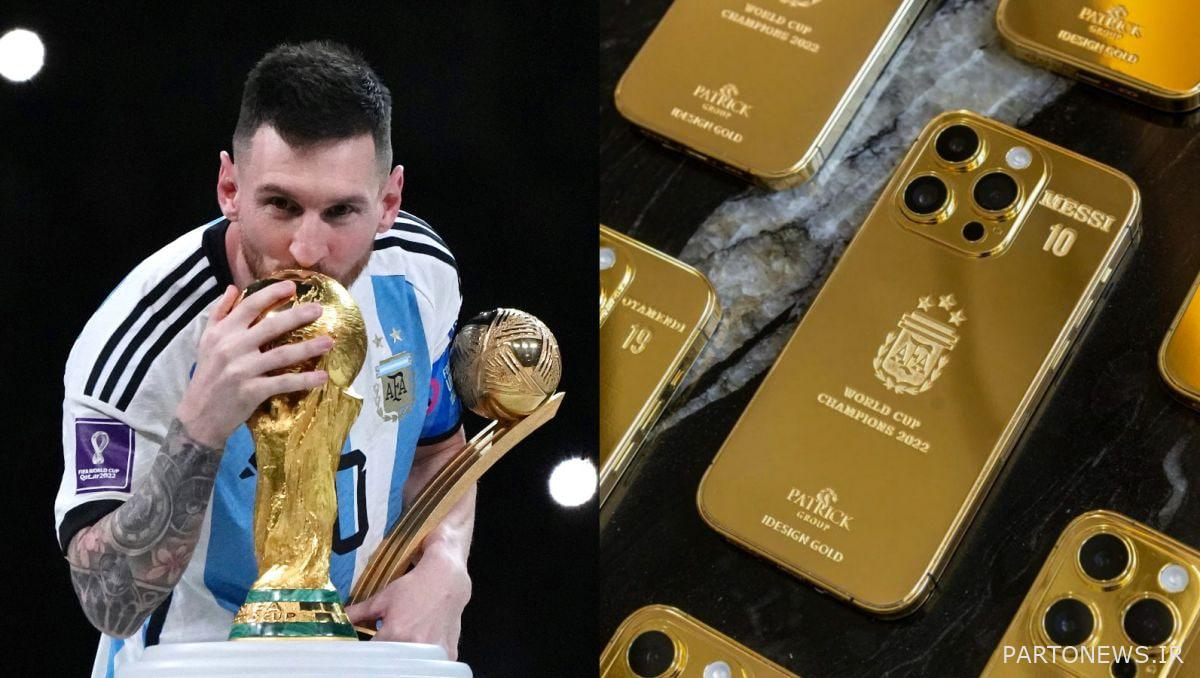 Lionel Messi gives iPhone 14 gold to all players of Argentina national ...